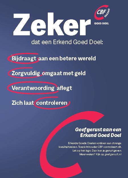Geef gerust aan een Erkend Goed Doel